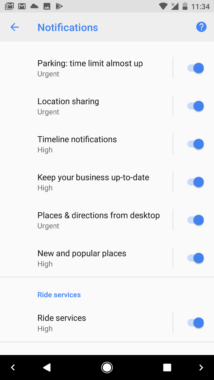 Google Maps beta adds notification channels for Android O - Android ...