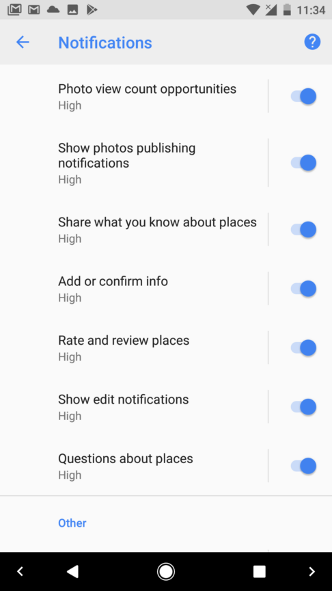 Google Maps beta adds notification channels for Android O - Android ...