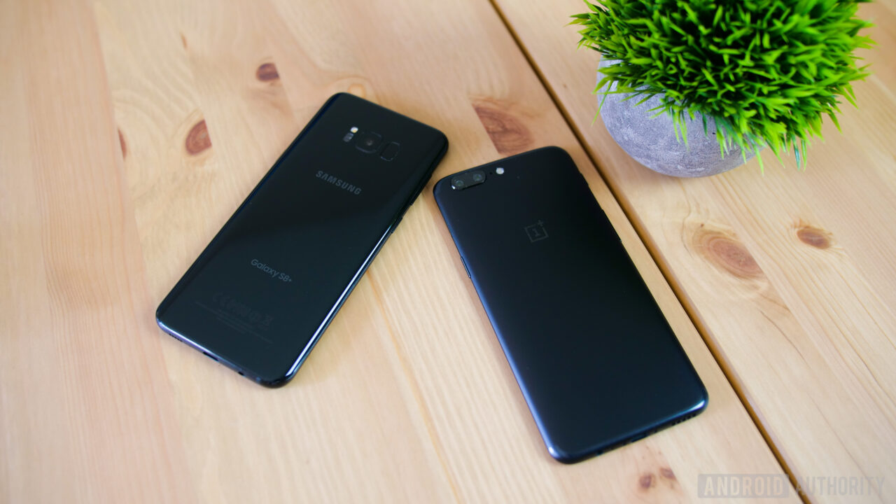 OnePlus 5 vs Samsung Galaxy S8 - Android Authority
