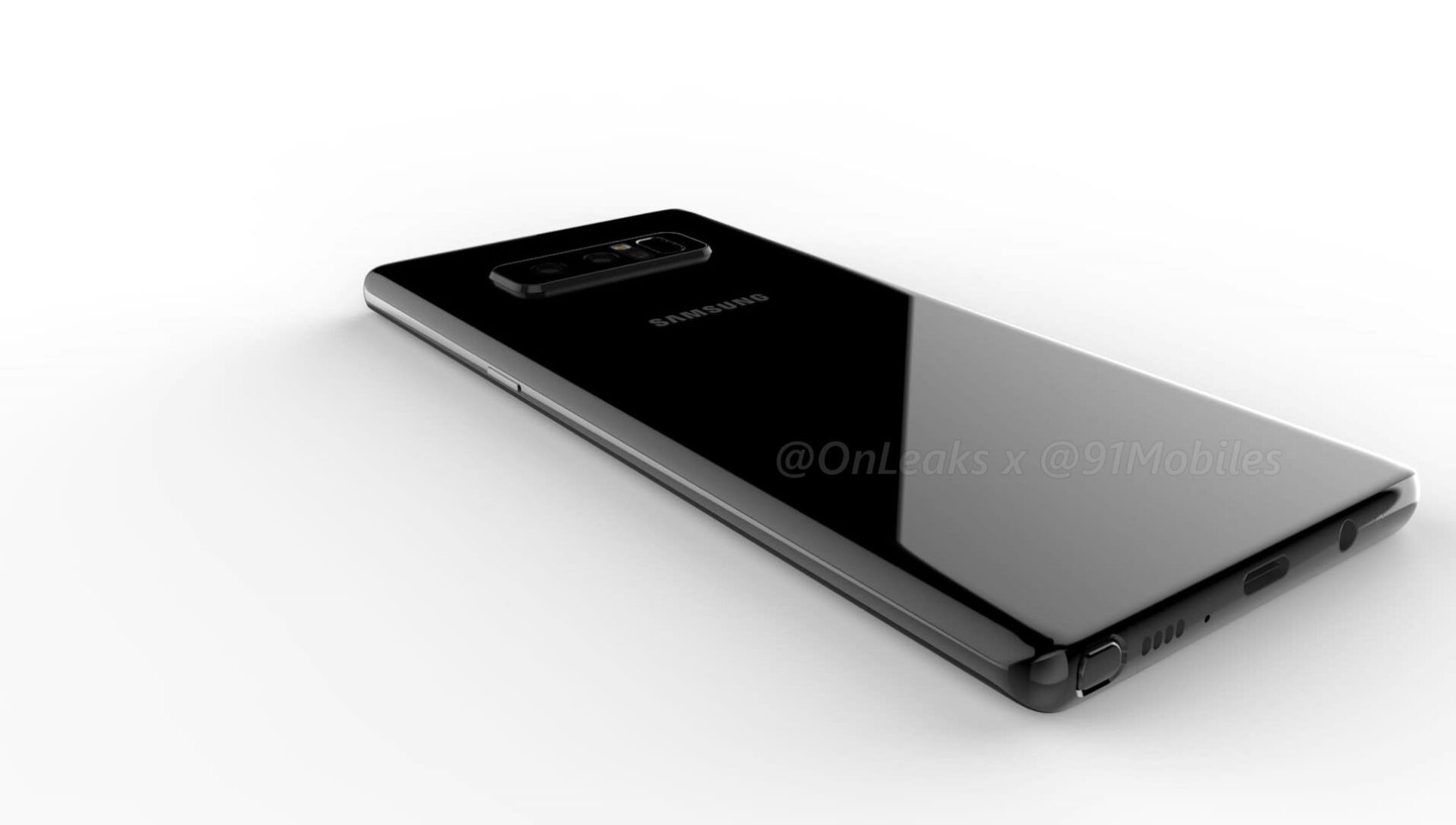 Galaxy Note 8 renders and video show dual camera design - Android Authority