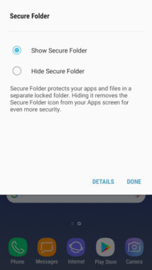 Samsung's Secure Folder lands in the Play Store - Android Authority