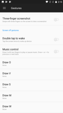 How to enable system and screen-off gestures on the OnePlus 5 - Android ...