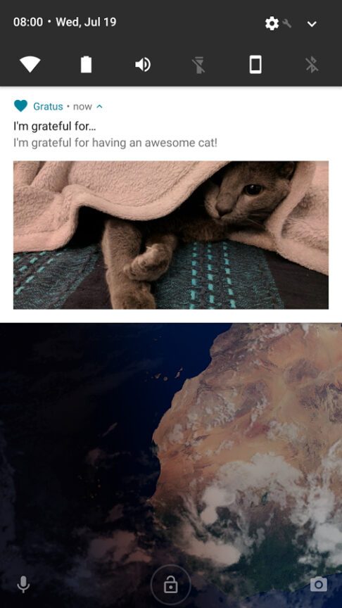 Gratus is an app that reminds you of the good things in life - Android ...