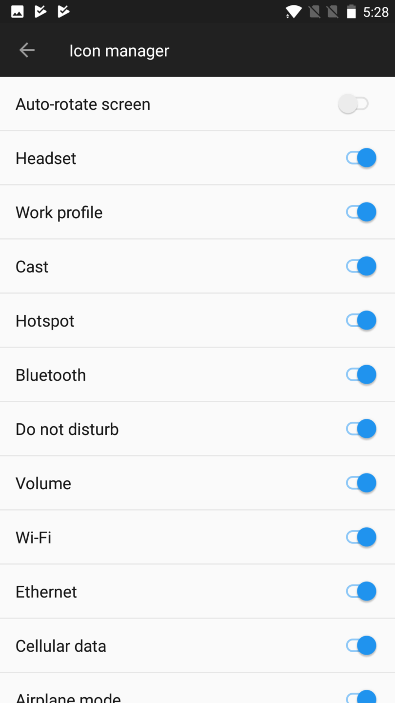 How to manage status bar icons on the OnePlus 5 - Android Authority