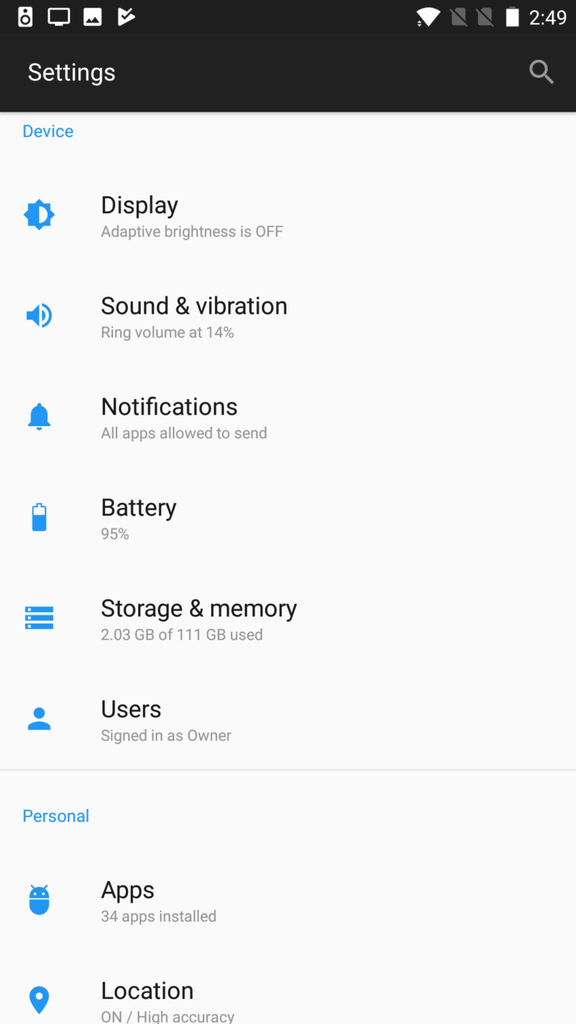 OnePlus 5 Reading Mode and Night Mode: How to use them