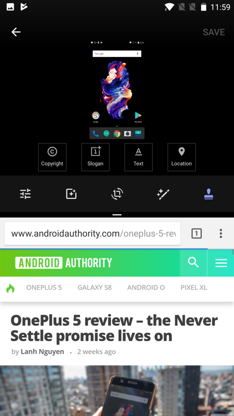 How to use multi-window mode on the OnePlus 5 - Android Authority