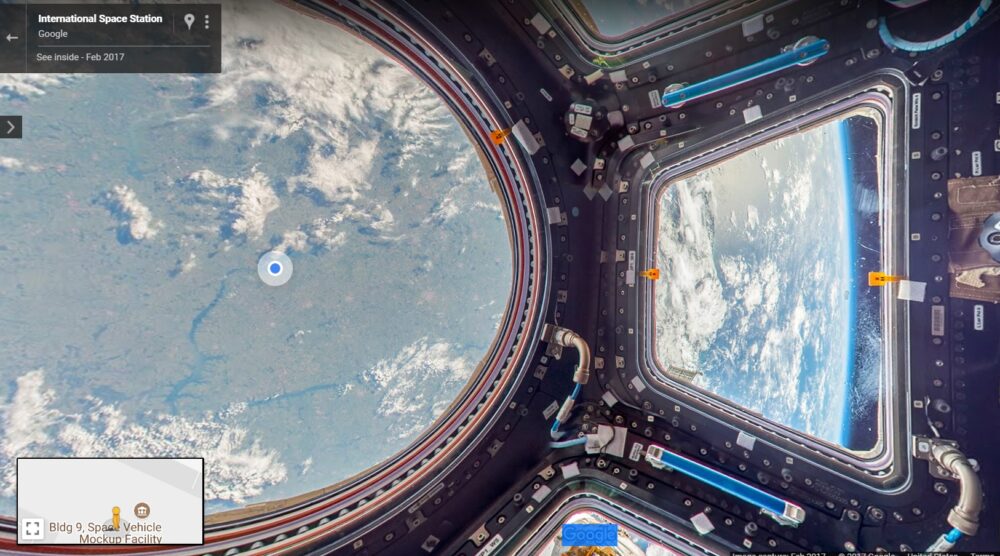 You can now explore the International Space Station with Google Maps