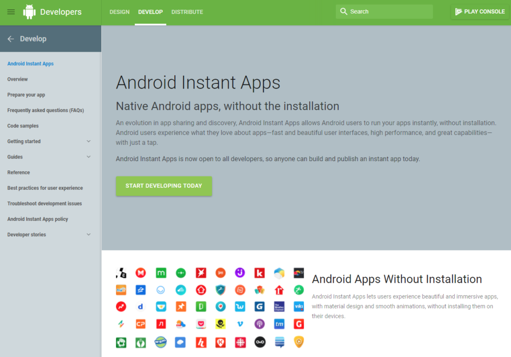Android Instant apps - what do they mean for users and developers?