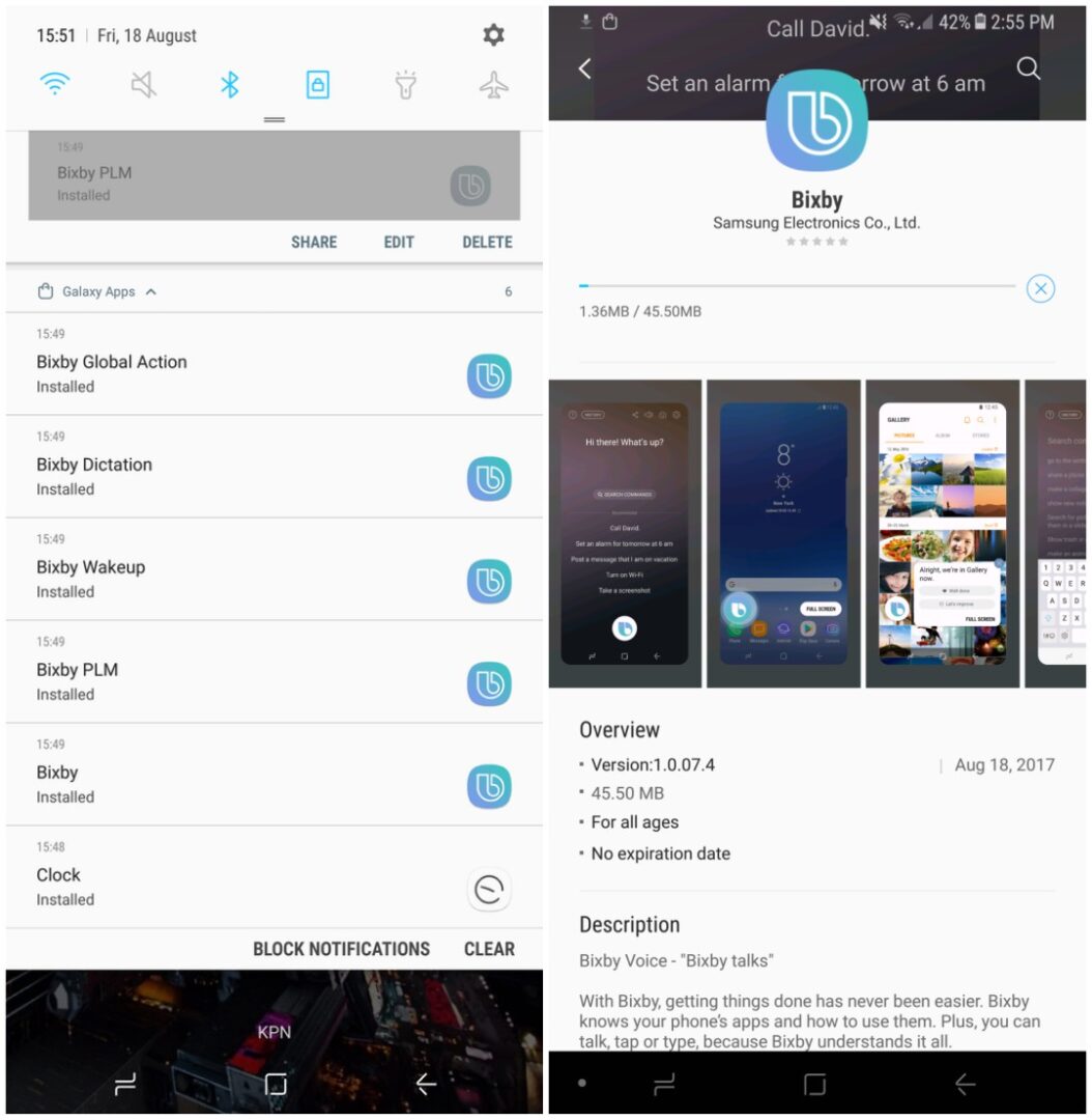 Global Bixby updates rolling out ahead of Galaxy Note 8 launch ...