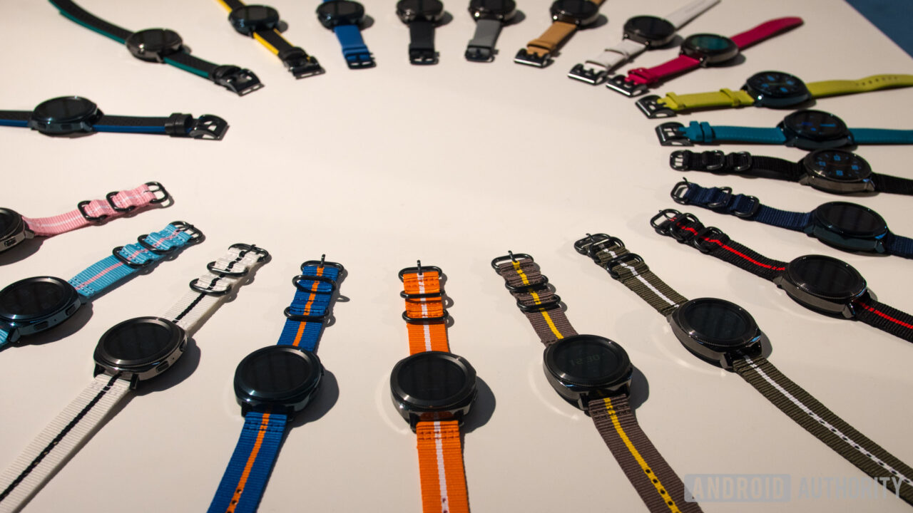 Hands-on with the Samsung Gear Sport, Gear Fit 2 Pro, and Gear IconX ...