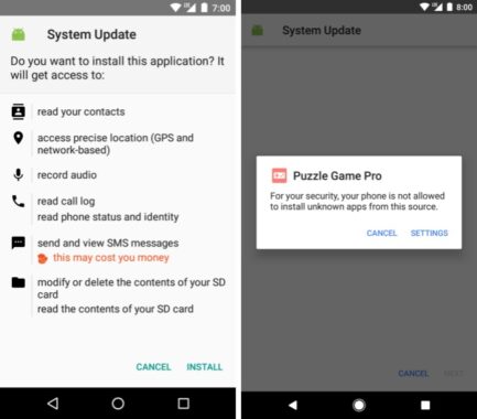Google alters Unknown Sources install option to tighten up security