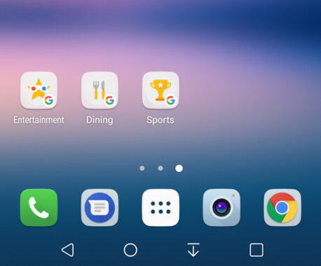 The Google App now lets you pin categories to your home screen as icons
