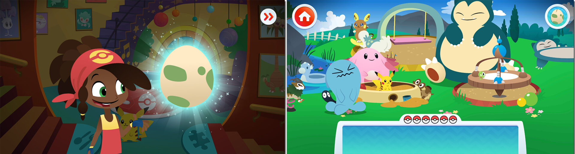 Pokemon Playhouse, a completely free game for kids is now available