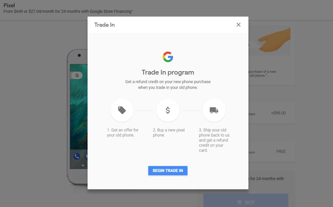 Google's new trade-in program can bag you up to $388 off a Pixel