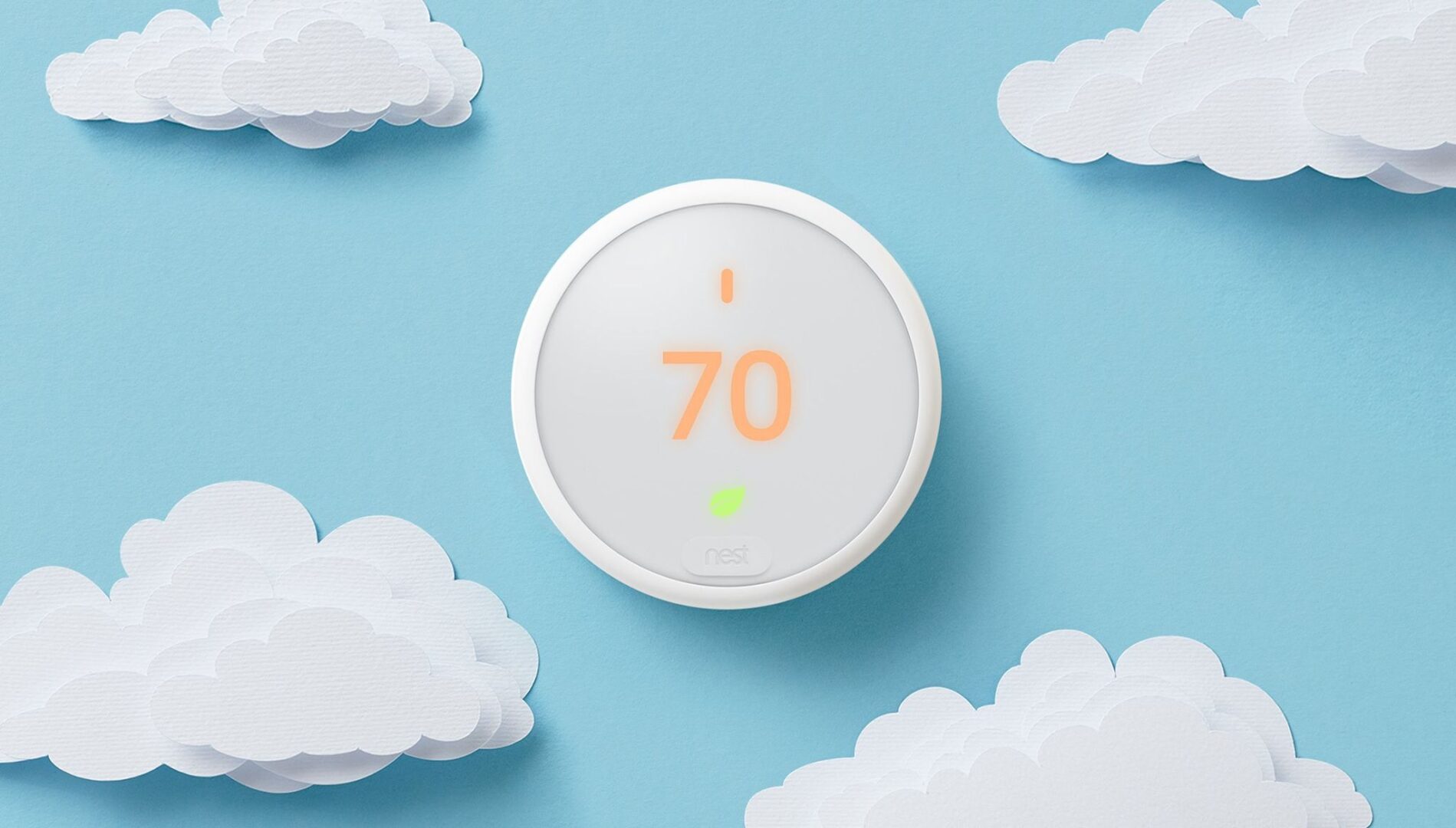 The Nest Thermostat E is smart, merges in with the wall, and cost $169