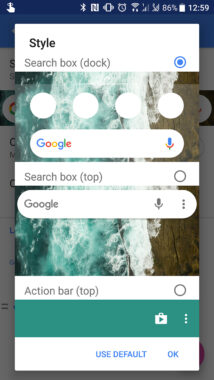 Action Launcher gains Pixel 2-style search bar in latest update ...