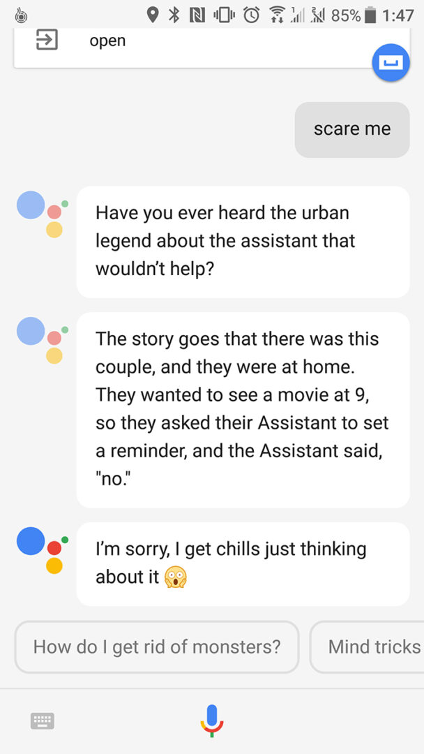 Google Assistant gets some spooky voice commands just in time for ...