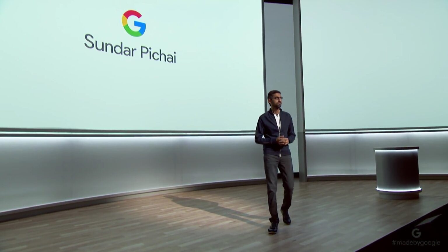 Sundar Pichai remains coy on Google hardware, talks about the cloud and ...