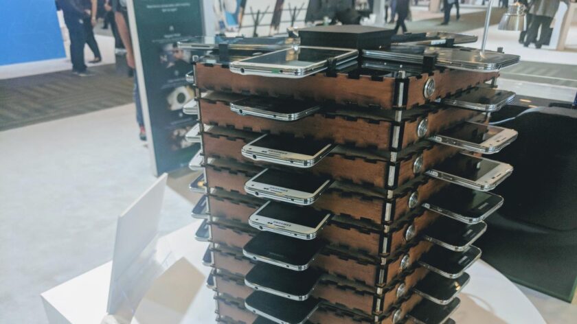 Samsung turned 40 Galaxy S5s into a Bitcoin mining rig