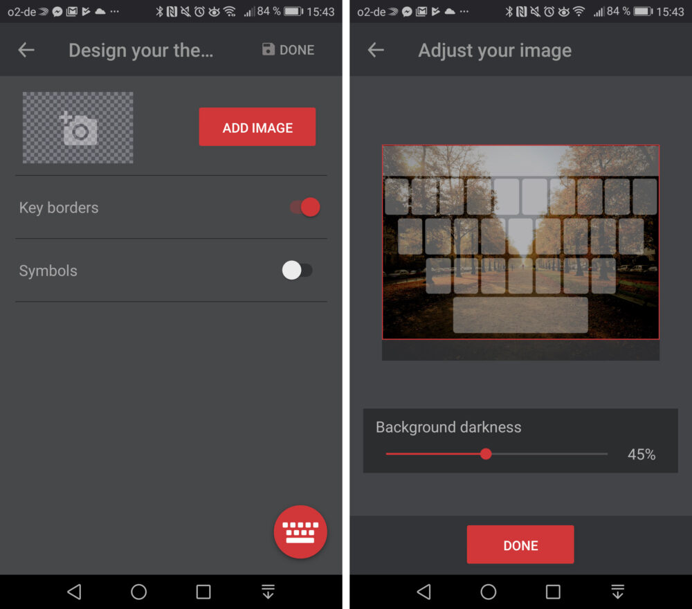Latest SwiftKey Beta lets you theme your keyboard with your own photos
