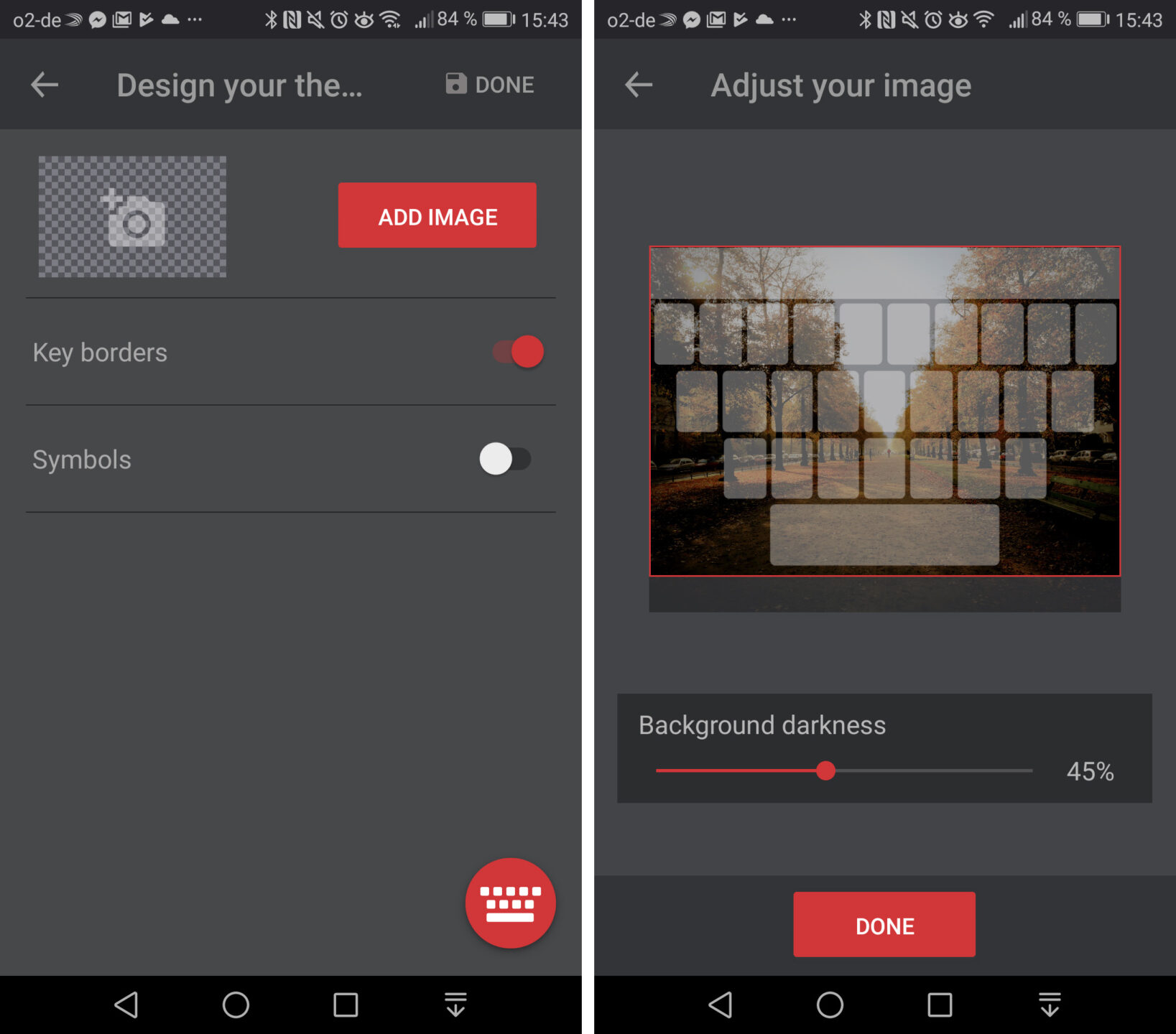 Latest SwiftKey Beta lets you theme your keyboard with your own photos