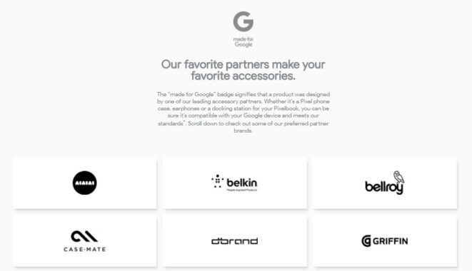 Google announces a "Made for Google" program for certified accessories