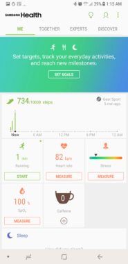 Samsung Gear Sport review: middle of the road - Android Authority