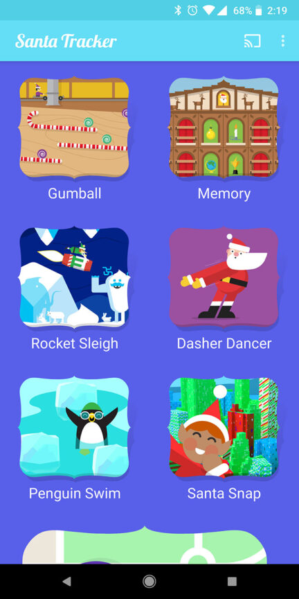 The countdown begins: Google's Santa Tracker app receives its 2017 ...