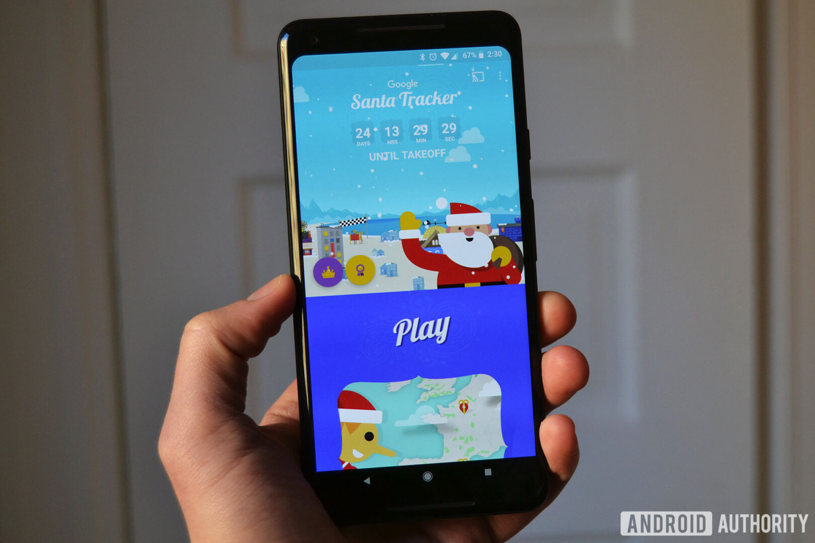 The countdown begins: Google's Santa Tracker app receives its 2017 ...