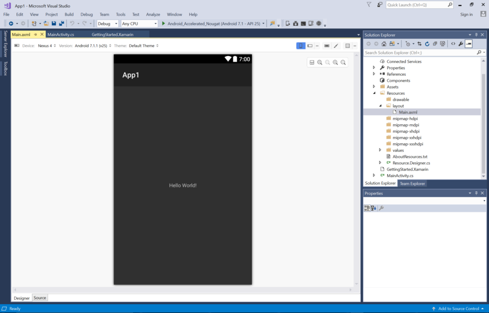 An introduction to Xamarin for cross platform Android development ...