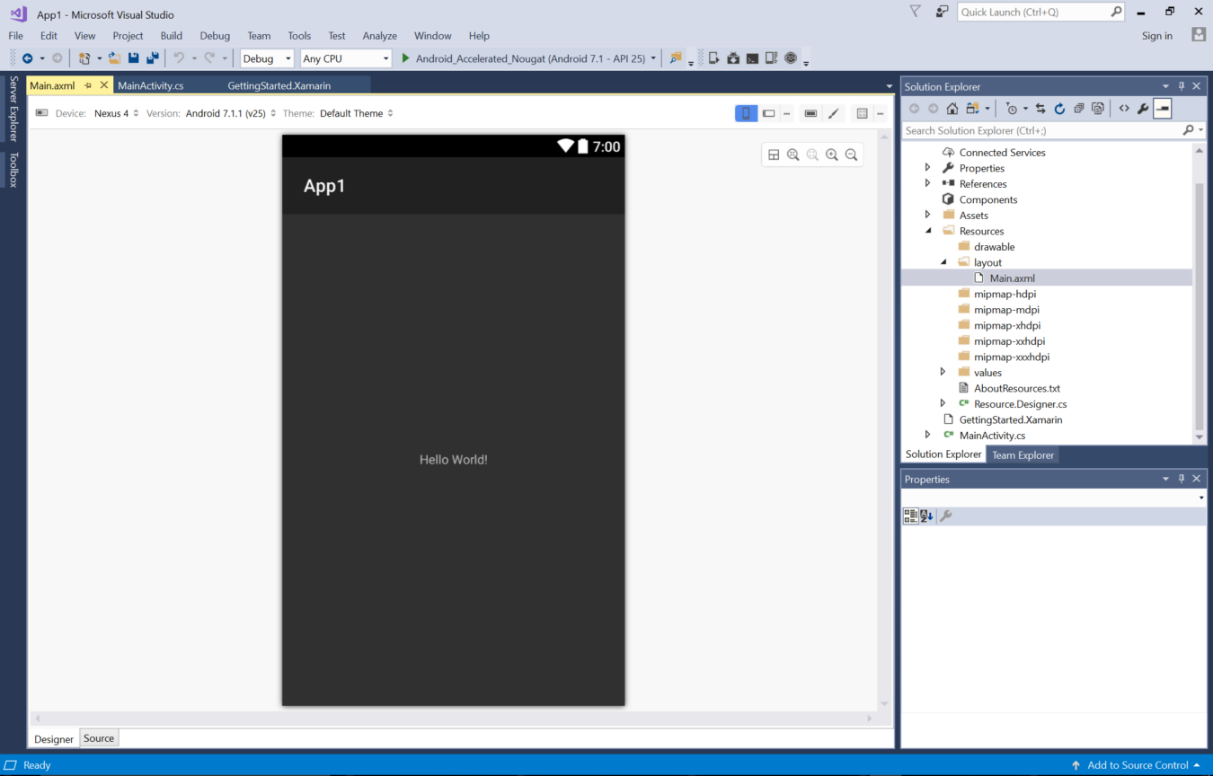 An introduction to Xamarin for cross platform Android development ...