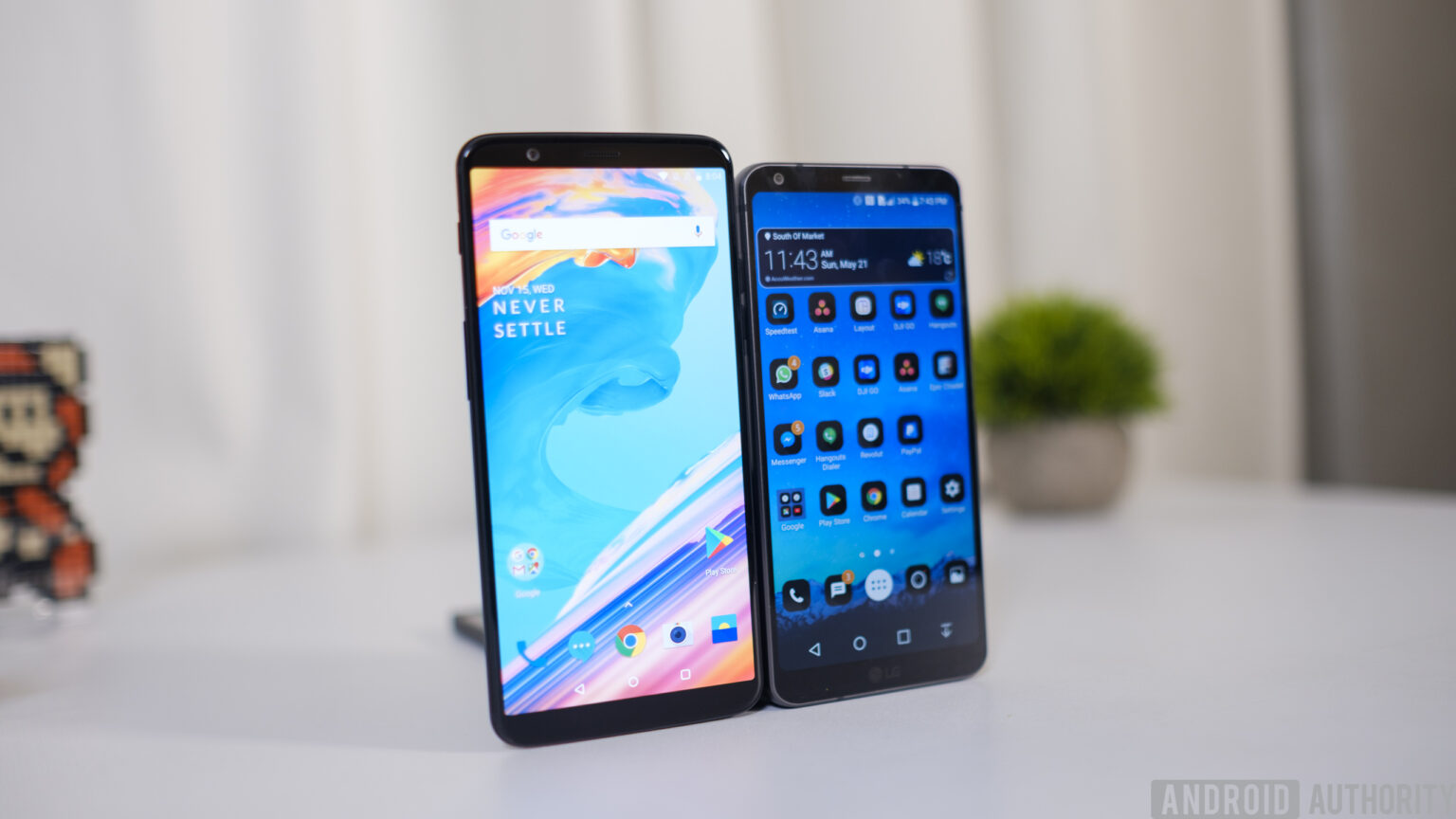 OnePlus 5T vs LG G6: quick look - Android Authority