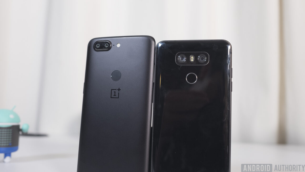 OnePlus 5T vs LG G6: quick look - Android Authority