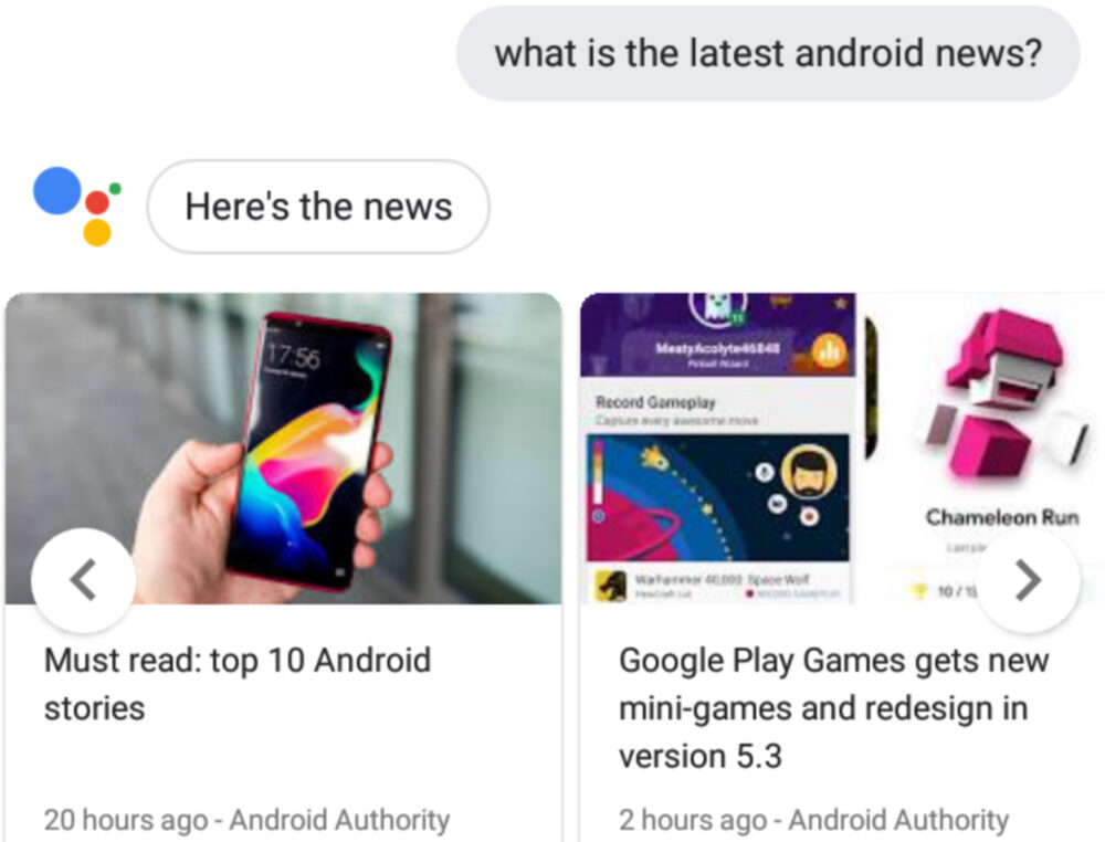 Google Assistant update adds curved UI from Search and Feed redesigns