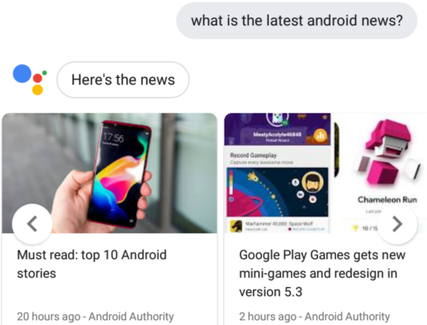 Google Assistant update adds curved UI from Search and Feed redesigns