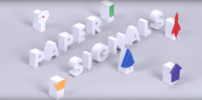 Paper Signals is Google's new papercraft experiment
