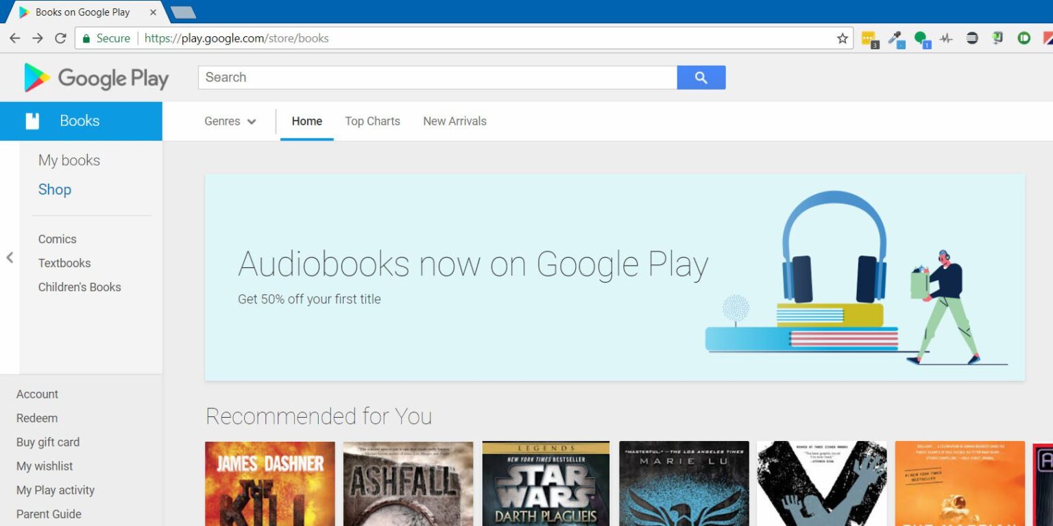 You will soon be able to buy audiobooks on Google Play - Android Authority