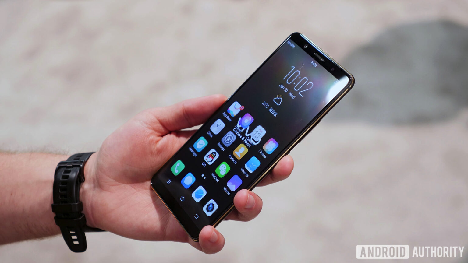 Hands-on: The first under-glass fingerprint sensor is here! - Android ...