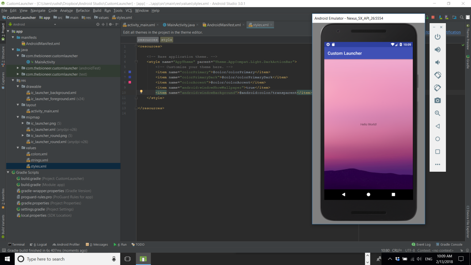 How to build a custom launcher in Android Studio - Part One - Android ...