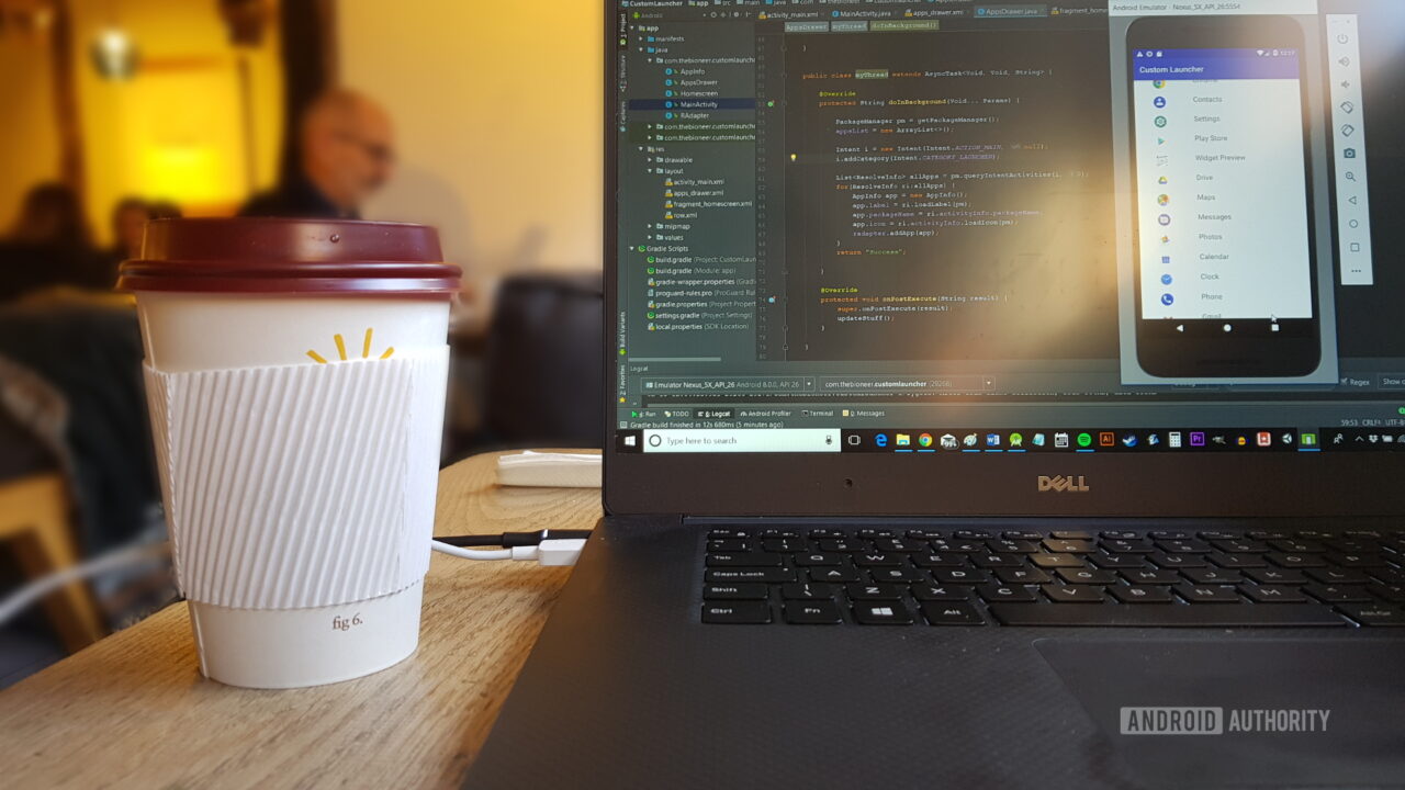 How to build a custom launcher in Android Studio - Part Two - Android ...