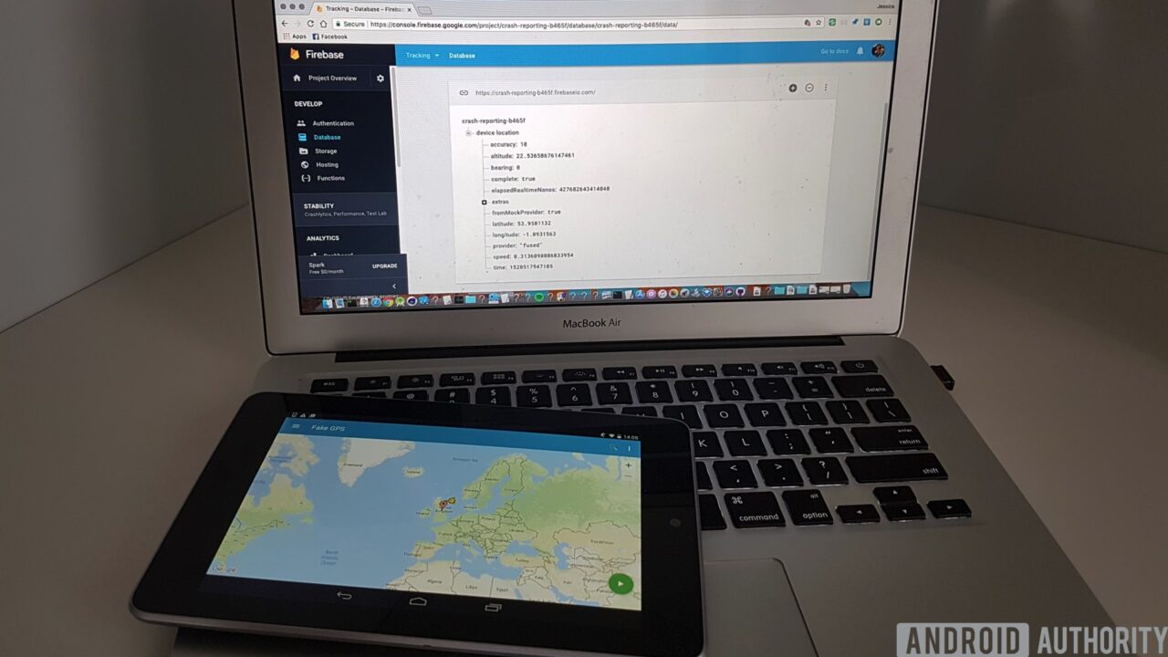 Create a GPS tracking application with Firebase Realtime Database ...