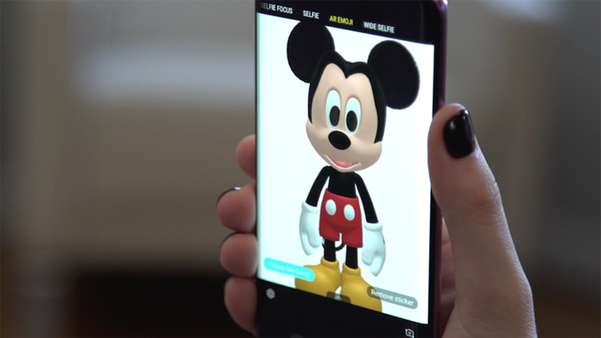 Become Mickey or Minnie Mouse using the Galaxy S9 and S9 Plus - Android ...