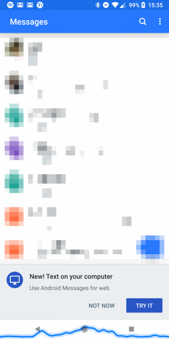 You'll soon be able to text on desktop computers using Android Messages