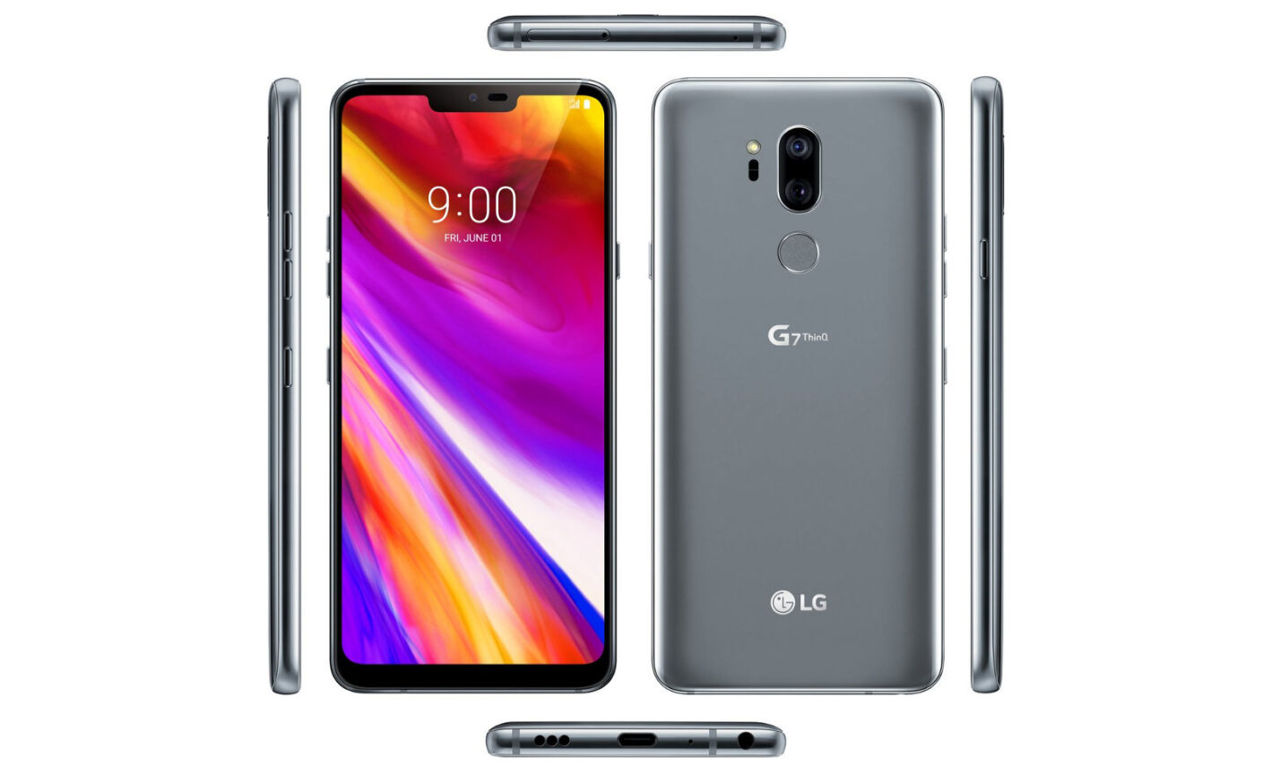 LG G7 ThinQ leaked renders show headphone jack, notch, mystery button