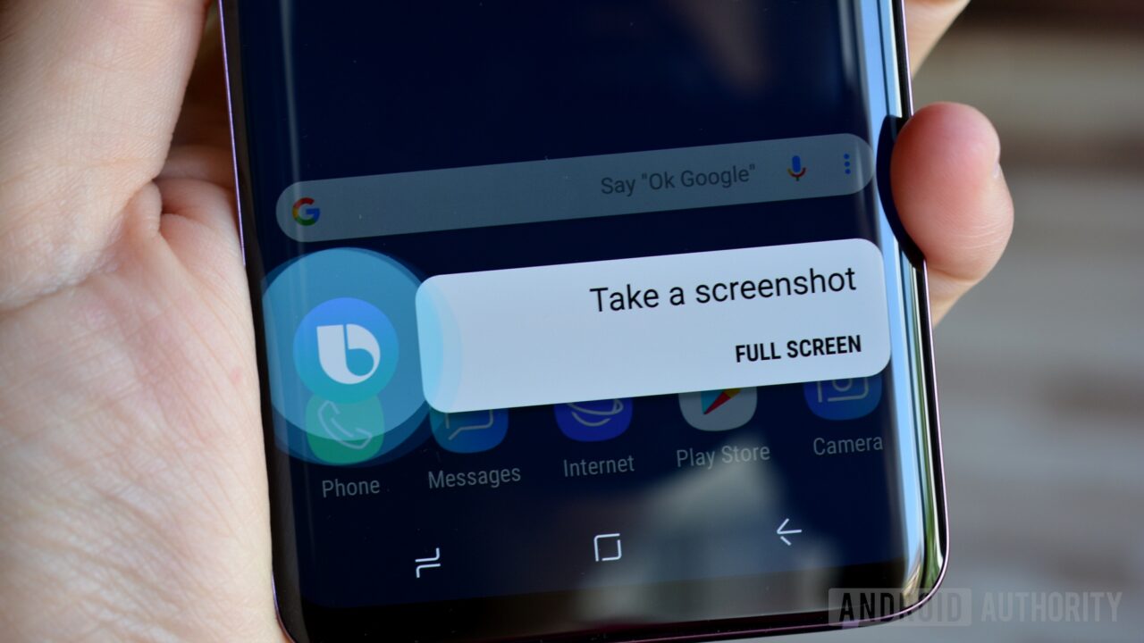 How to take a screenshot on Samsung Galaxy S9/S9 Plus