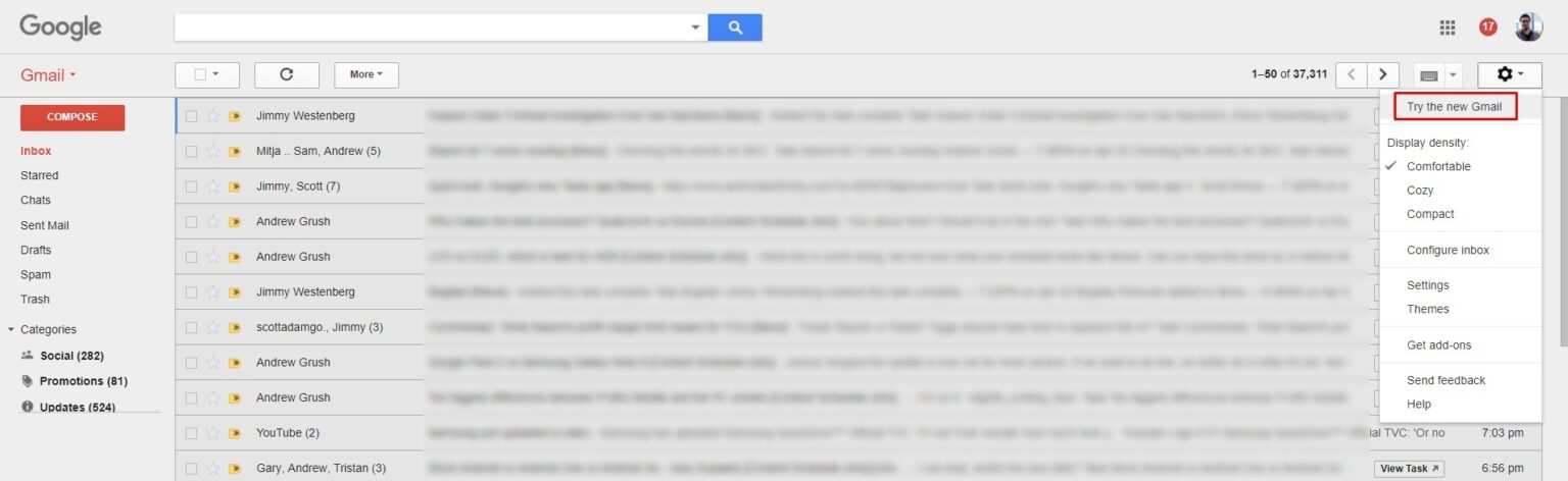 The new Gmail is here, update rolling out now (Update) - Android Authority