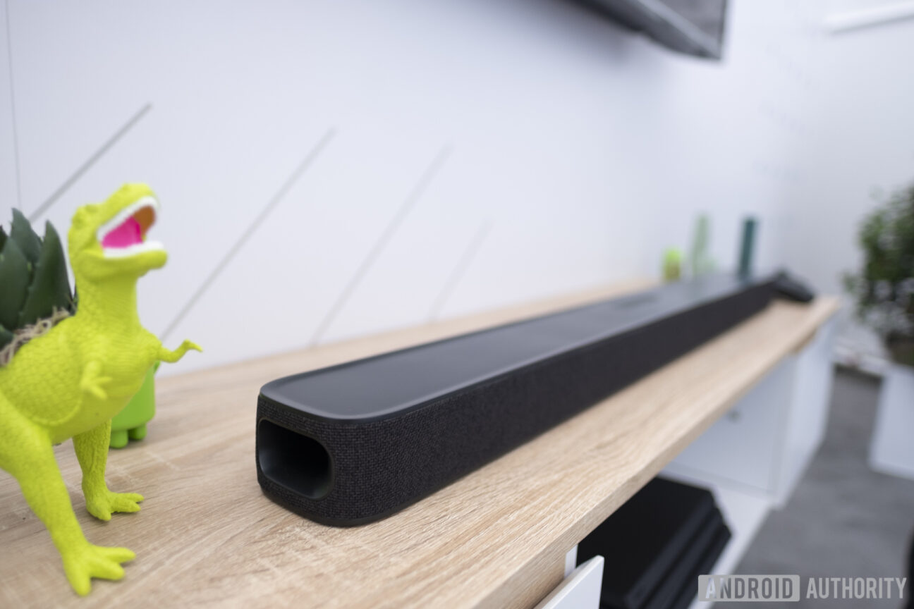 Android TV and Google Assistant both built into the JBL Link Bar