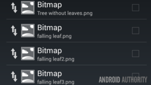 Android customization - autumn inspired 'animated' widget, moving elements based on variables in ...