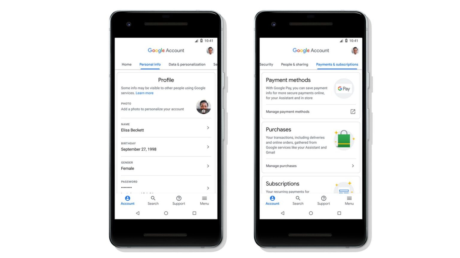 Google Account gets a refresh, Google Assistant starts rolling out a ...