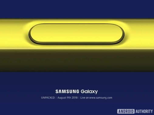 Samsung Galaxy Note 9 looks bold in blue and yellow promo leak